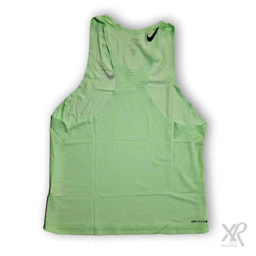 Nike Dri-FIT ADV AeroSwift Racing Running Singlet Green Men’s FN4231 ...