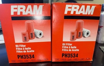 Lot Of 2 Fram PH3534 Oil Filter | eBay