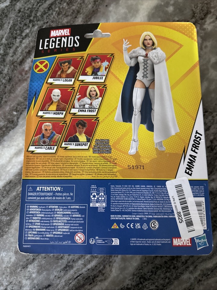 Hasbro Marvel Legends X-Men 97 Retro Wave 3 Emma Frost Action Figure | eBay