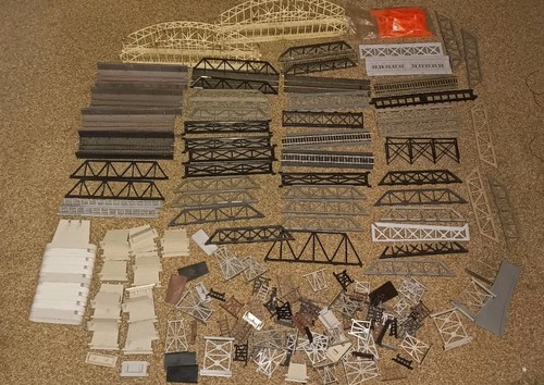 HO Scale Train Mixed Lot Bridge, Ramps Piers base plates Marklin Others ...