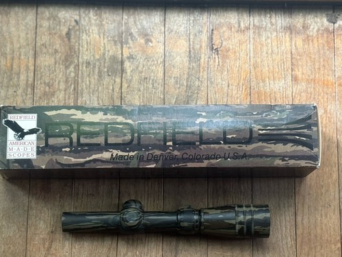Vintage Redfield Real tree Camo 1x4 Rifle Scope | eBay