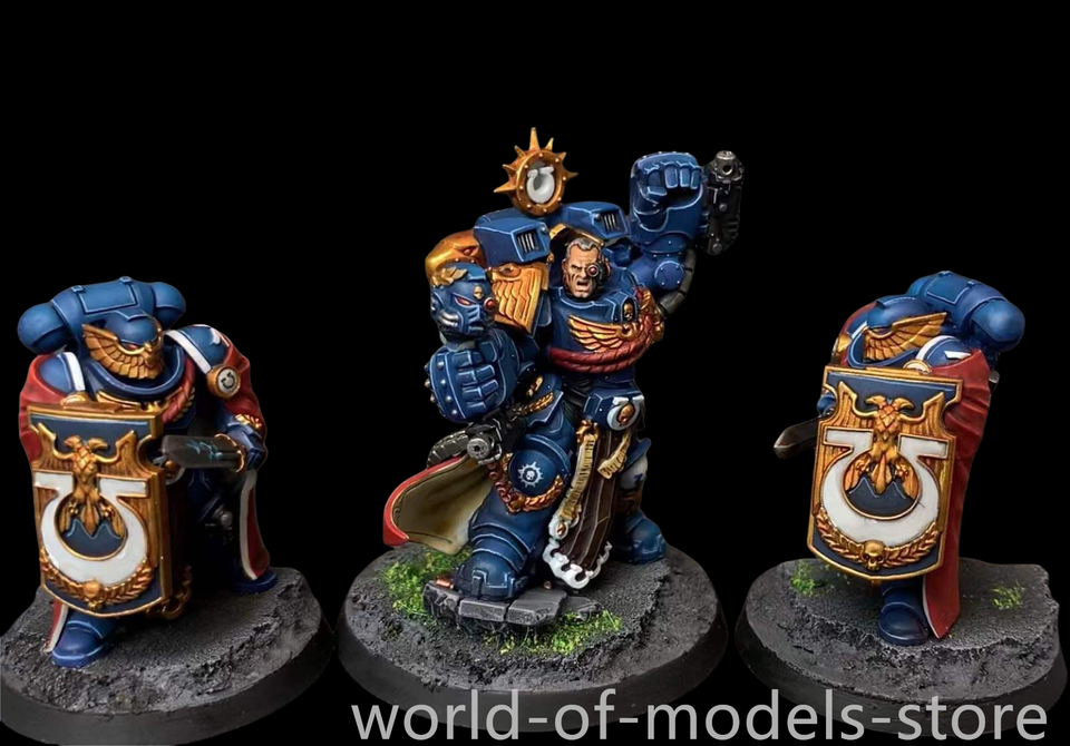 Warhammer 40K Marneus Calgar With Victrix Honour Guard Ultramarines ...