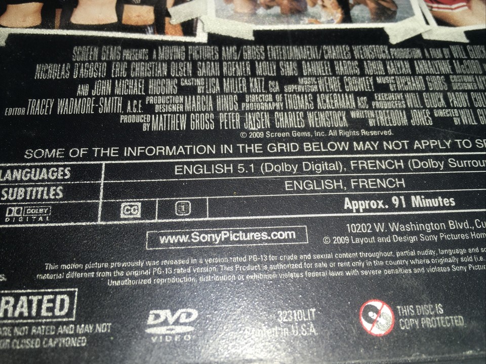 FIRED UP UNRATED EDITION (DVD) | eBay