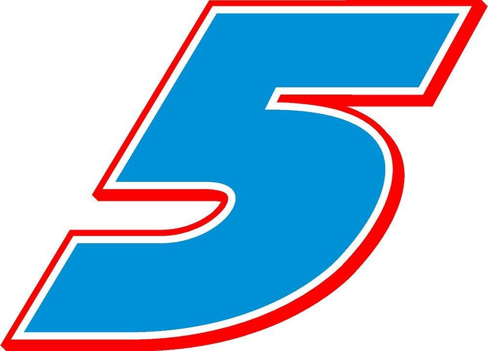 NEW FOR 2021 #5 Kyle Larson Racing Sticker Decal - Sm thru XL - various ...