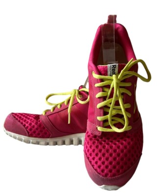 Reebok Womens Realflex V45149 Lace Up Running Shoes Sneakers Size US 7. ...