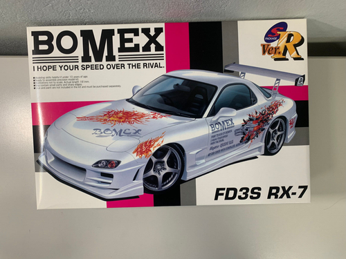 RARE AOSHIMA 1:24 MAZDA RX-7 MODEL KIT PLASTIC KIT AOS-32275 | eBay