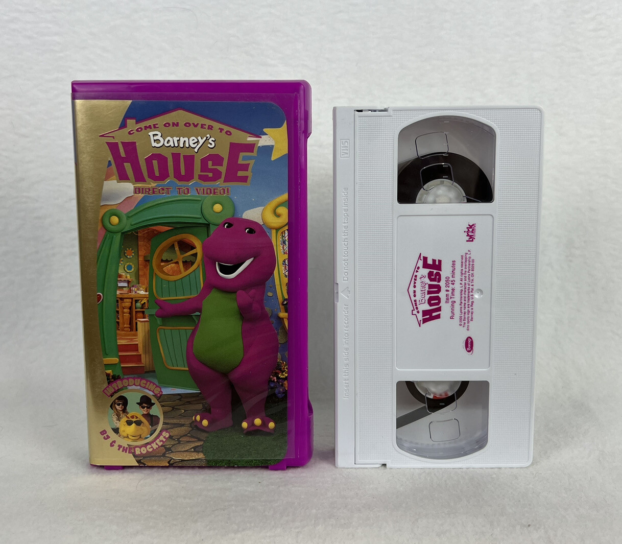 VHS Barney Come on over to Barney's House 2000 45986020505 | eBay