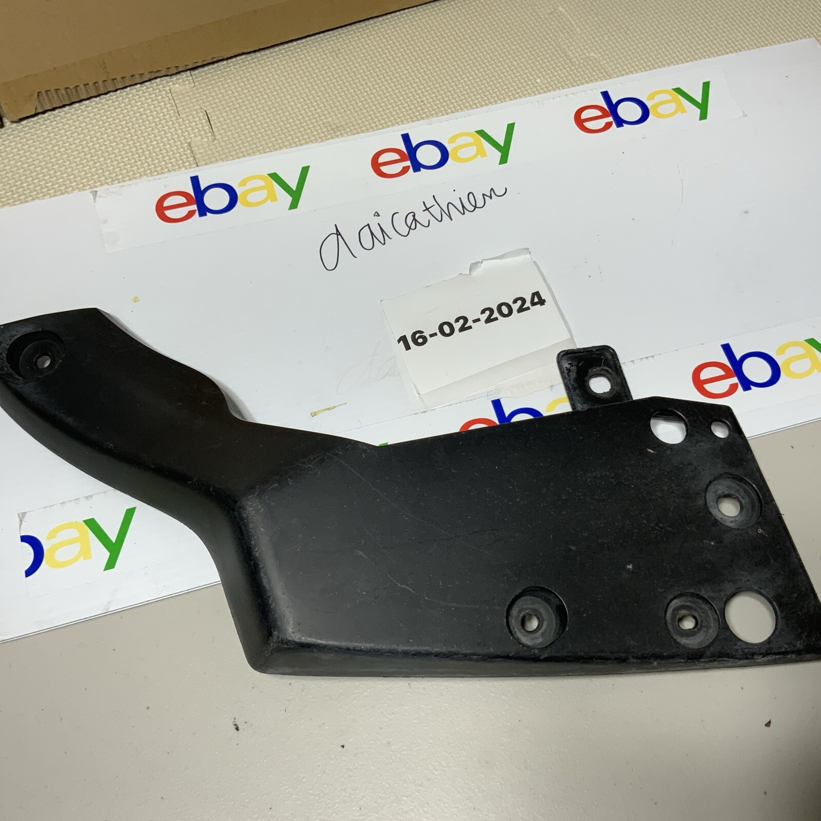 2010-2015 Toyota Prius Left Rear Bumper Spoiler Valance Panel 76088 ...