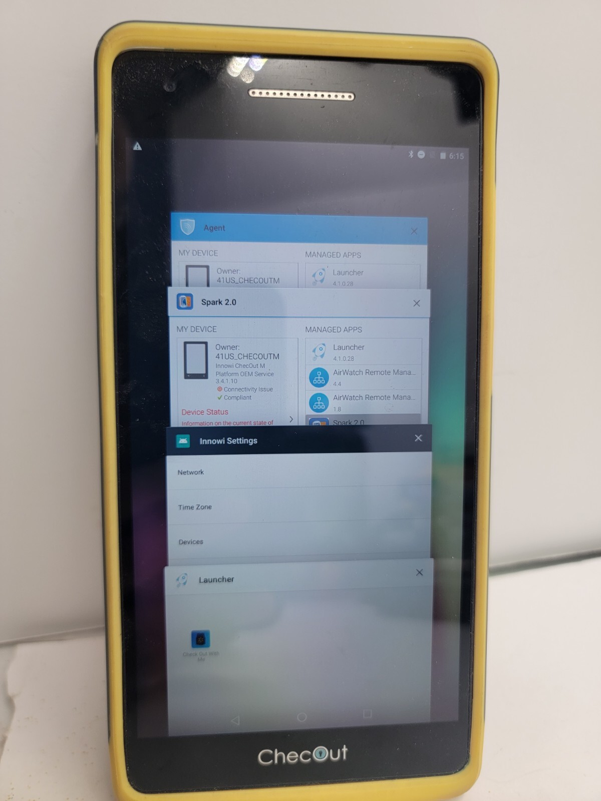 Innowi Checout Checkout Android Scanner Curbside Unit Handheld ...