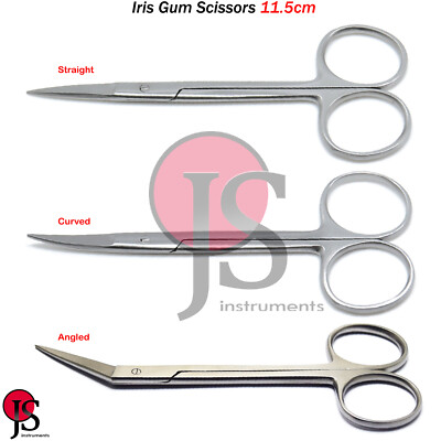 Iris Gum Scissors Suture Remover Tissue Medical Shears Dental Surgical ...