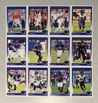 2024 Score Baltimore Ravens Team Set Retail Blaster Inserts & RC's (12 ...