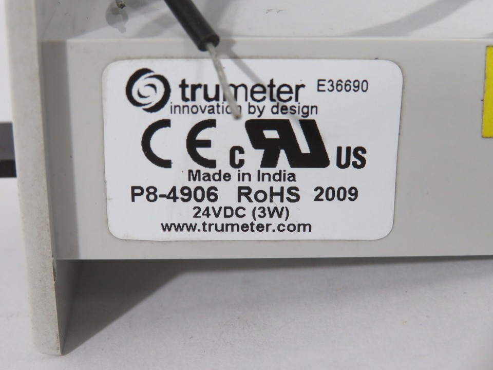 Trumeter P8-4906 6 Digit Analog Counter Module 24VDC 3W USED | eBay