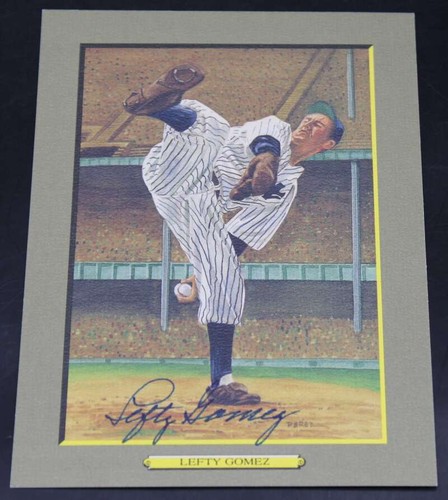 Lefty Gomez Signed Perez Steele Great Moments Yankees Autograph D13159 ...