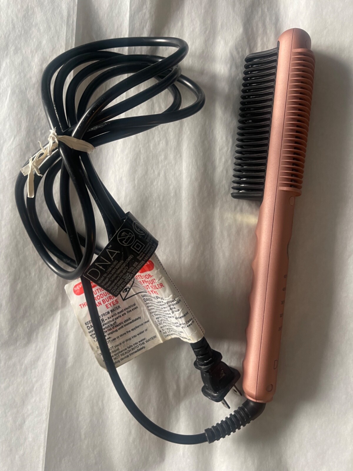 DNA HAIR TOOLS Styling Comb Rose Gold Color (Used) | eBay