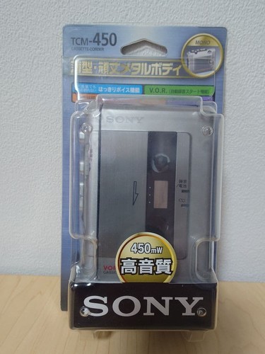 SONY TCM-450 WALKMAN Cassette Tape Recorder Player [Unopened] | eBay