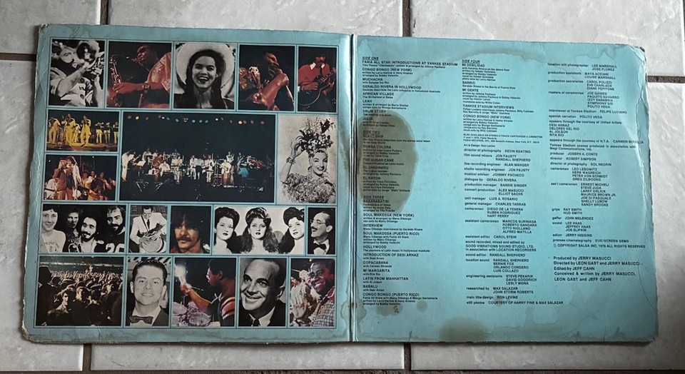 The Fania All Stars - Salsa - Original Motion Picture Sound Track 2 Lp ...