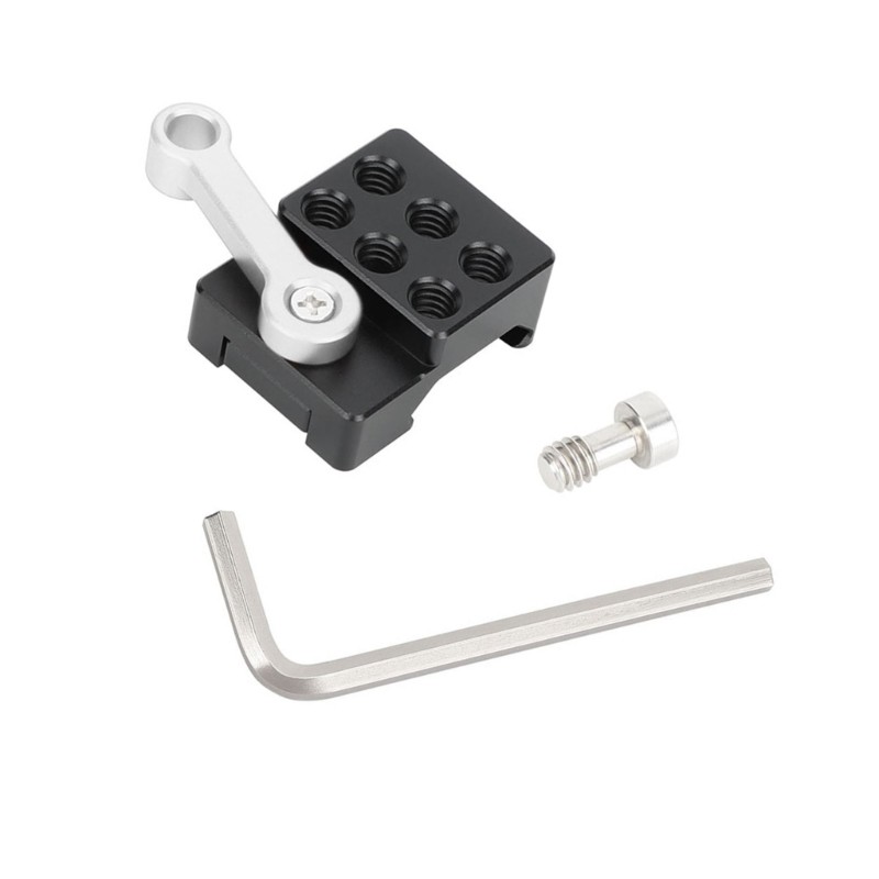 Aluminum Quick Release Clamp with 1/4inch Thread for Rail Camera Cage ...