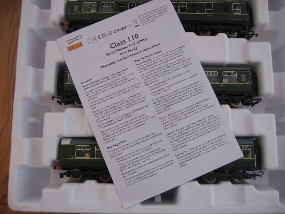 Hornby British Rail class 110 3-car DMU oo gauge | eBay UK