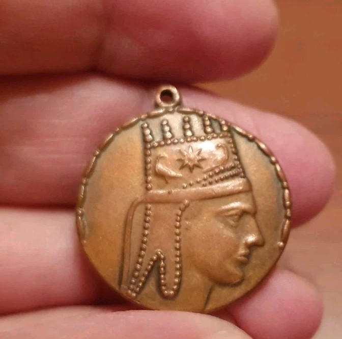 ARMENIA ARMENIAN KING TIGRAN GREAT TOKEN MEDAL COIN BADGE USSR SOVIET ...