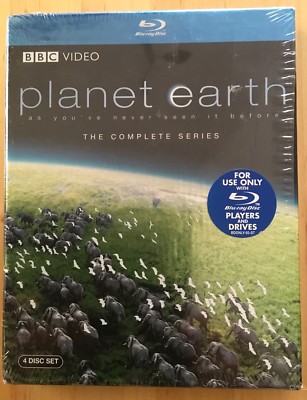 PLANET EARTH The Complete Series (Blu-ray Disc, 4-Disc Set) with hard ...