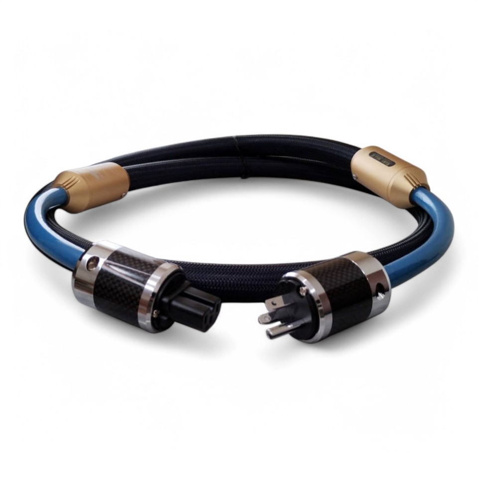Siltech Ruby Hill II Power Cable 1.5m Pure Silver-Gold Alloy Metallurgy ...