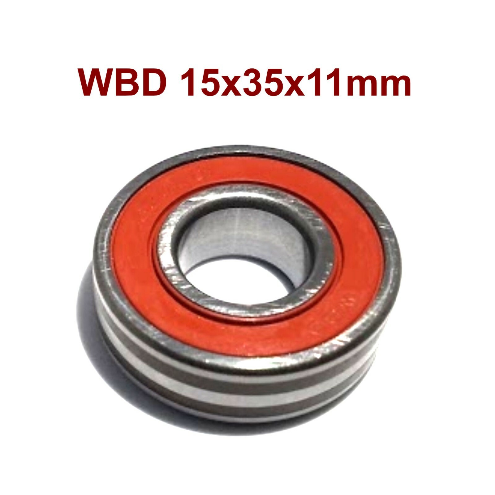Bearing with Tolerance Rings 15mm ID x 35mm OD x 11mm W Ref# 6202EC ...