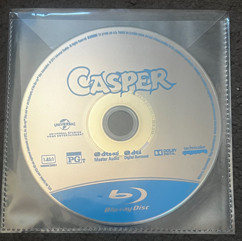 Casper1995 YESASIA: Casper (1995) (DVD) (Hong Kong Version) DVD