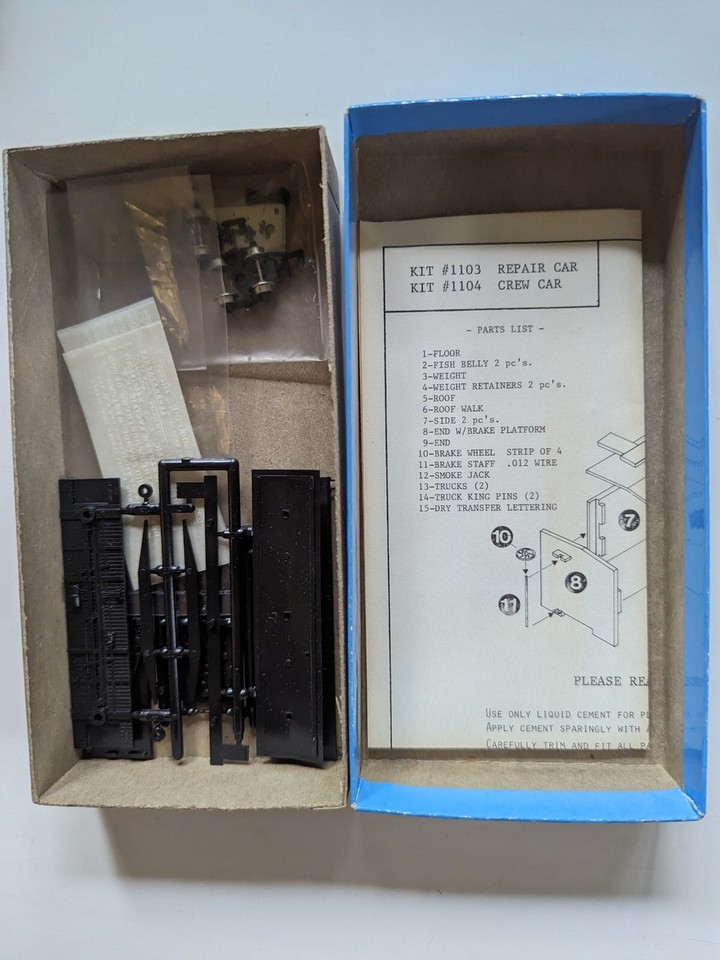 N-Scale Dimi-Trains Repair Car Kit #1103 | eBay