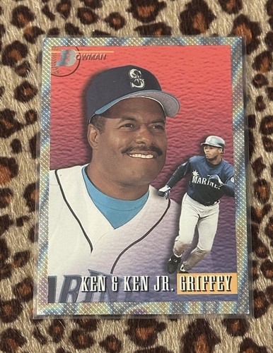 1993 Bowman Foil Father and Son Ken Griffey Jr./Ken Griffey Sr. #703 ...