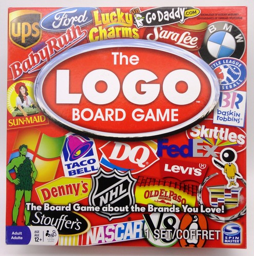 The LOGO Board Game by Spin Master Ages 12 Years Plus 2-6 Players ...