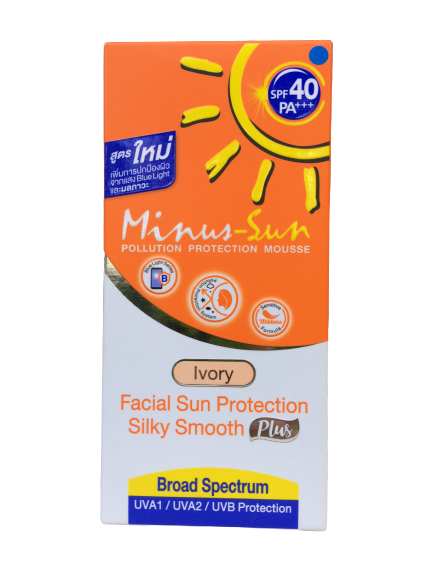6 X Minus-Sun Ivory Facial Sun Protection Silky Smooth Plus Spf40 PA 50 G for sale online | eBay