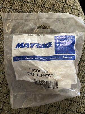 New Old Stock 67001036 Maytag Refrigerator Defrost Timer In Original ...