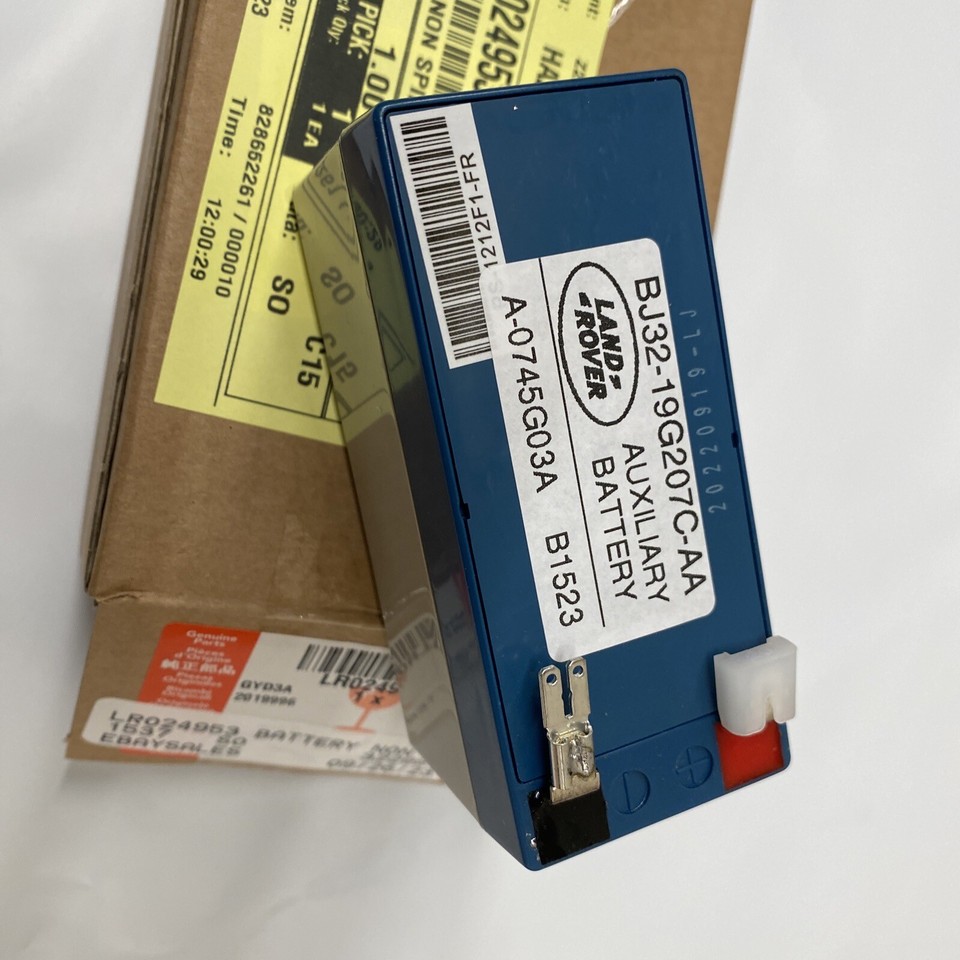 LAND ROVER DASH AUXILIARY BATTERY RANGE ROVER EVOQUE (OEM) LR024953 | eBay