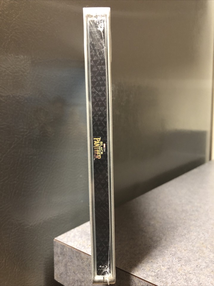 BLACK PANTHER + BEST BUY COLLECTIBLE STEELBOOK + BLU-RAY + DIGITAL CODE ...