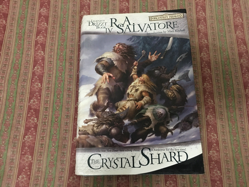 The Crystal Shard R.A. Salvatore, Hardcover, FIRST EDITION ...