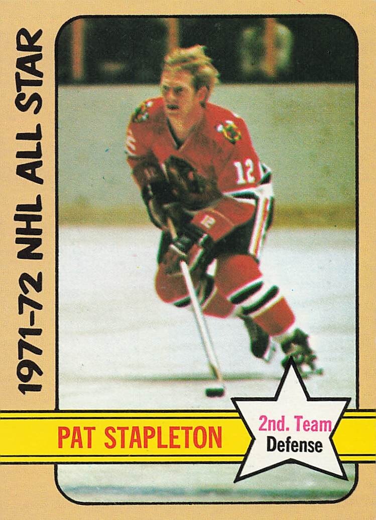 PAT STAPLETON 1972-73 TOPPS HOCKEY #129 ALL STAR | eBay