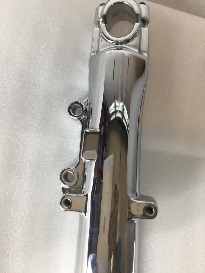 HARLEY TOURING ELECTRA GLIDE 2000-2013 FLHR FLHX CHROME FORK LEGS ...