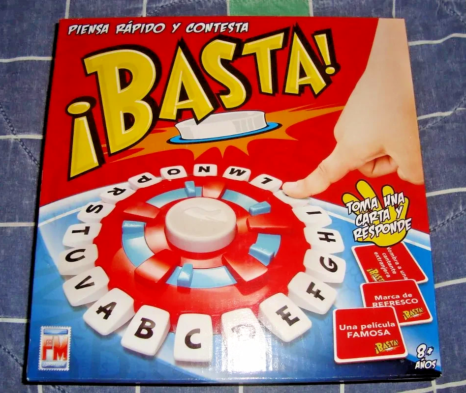 Brand new Board Game BASTA Full by Fotorama version Mexico ...