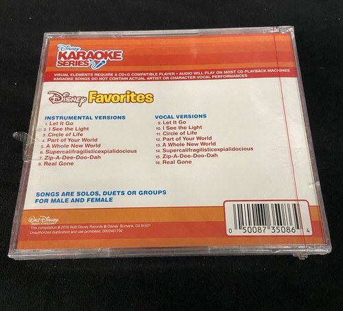 DISNEY KARAOKE CIRCLE OF LIFE LET IT GO A WHOLE NEW WORLD I SEE THE ...