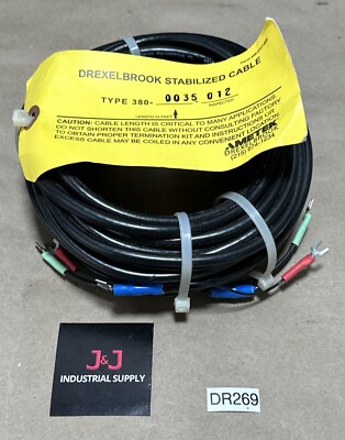 BRAND NEW SURPLUS- Ametek Drexelbrook Type 380 Stabilized Cable 35ft ...