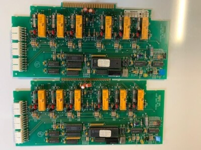 TWO SIMPLEX FIRE ALARM 565-452 4100 SIGNAL CARD ASSEMBLY BOARD ...