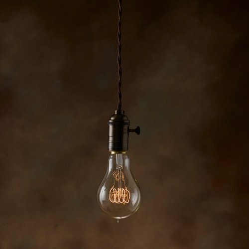 Bulbrite Nos25-victor/a23 25w Nostalgic Edison A23 Bulb Victorian Loop ...