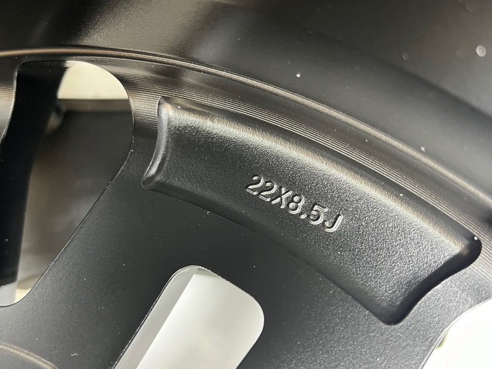 4 NEW 22” Factory OEM Gloss Black Wheels Rims Chevy Silverado 2500 3500 ...