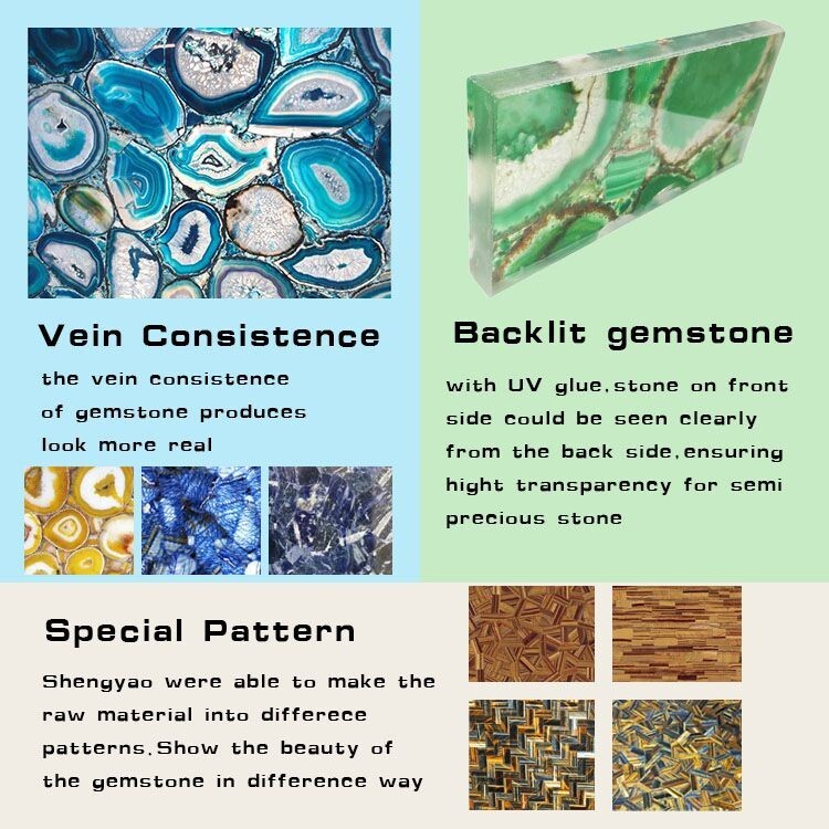 Labradorite Geode Coffee Table – Polished Crystal Slab – Unique Home ...