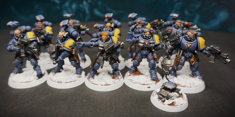 Space Wolves Primaris Incursors + upgrades painted Warhammer 40k Space ...