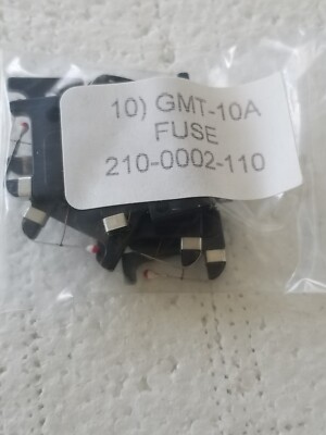 (Lot of 1) Bussmann Gmt-10A Telecom Fuse, Gmt Series, 10A, Fast-Acting ...