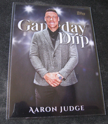 AARON JUDGE 2025 Topps Series 1 Celebration GAME DAY DRIP #GD-6 NEW ...
