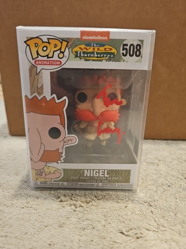 Tim Curry Autographed Funko Pop The Wild Thornberrys Nigel Signed | eBay