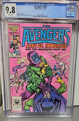 Avengers #269 CGC 9.8 1986 Marvel Comics Council Of Kang Immortus | eBay