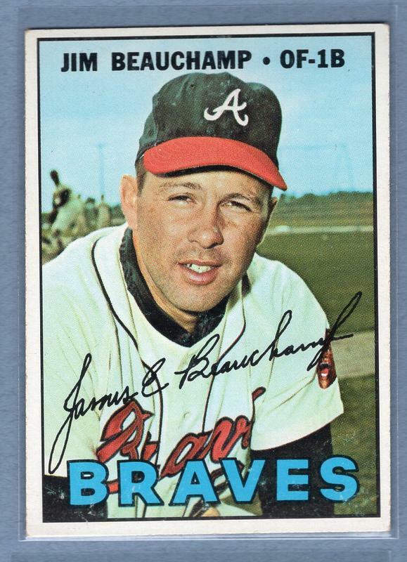 1967 Topps #307 Jim Beauchamp EX GO446 | eBay